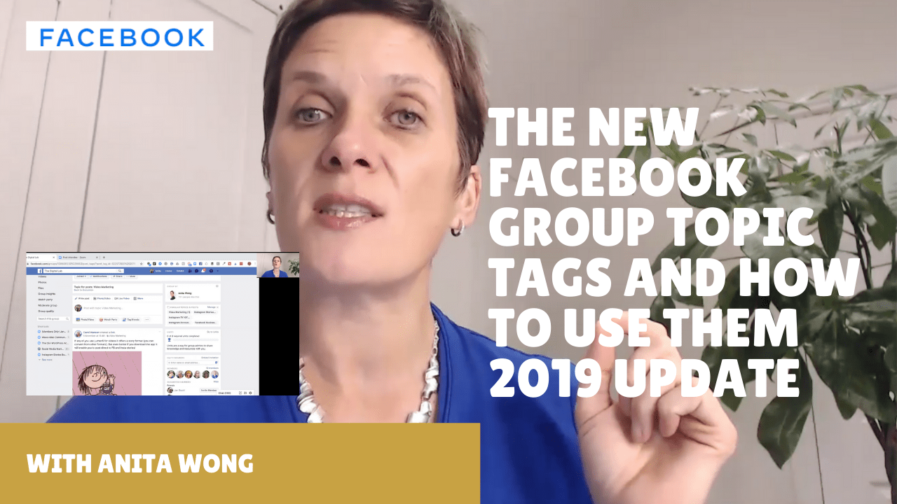 How to add topic tags to your Facebook group - Anita Wong - UK's ...