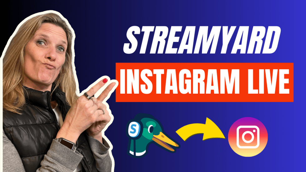 Ultimate Beginner’s Guide to Live Streaming with Streamyard | Anita ...